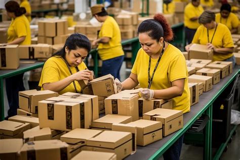 Smart Assembly Line Operations Premium Ai Generated Image