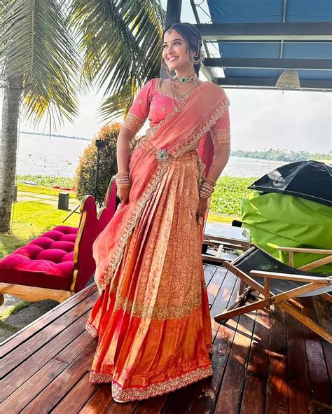 Pujitha Ponnadas Adorable Look Demands Attention Pujitha Ponnadas Adorable Look Demands