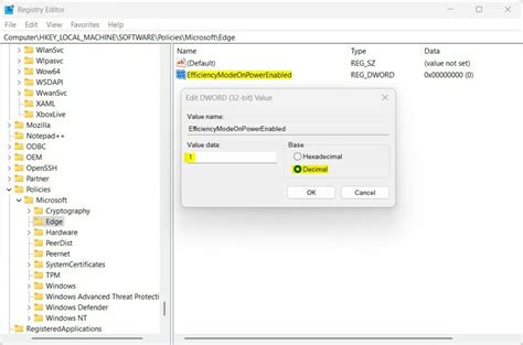 Enable Efficiency Mode In Microsoft Edge With Power Connection Geek Rewind