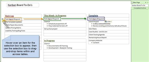 OneNote Kanban Board One Board To Rule The Tasks Kanban Kanban Board Personal Kanban