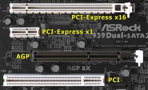 Membedakan Slot PCI AGP Dan PCIe Expansion Slot
