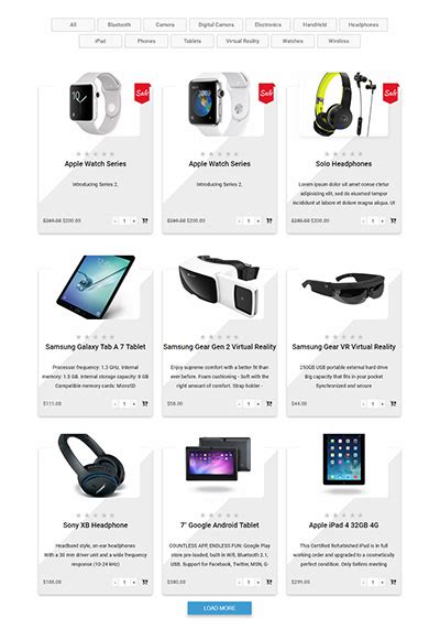 WooCommerce Wordpress Category Tabs Plugin