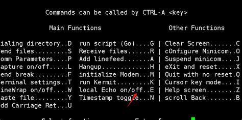 minicom打开回显 csdn博客