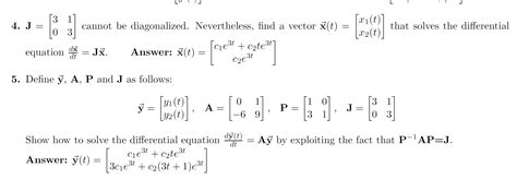 Linear Algebra Using Eigenvectors And Values To Get Systems Of