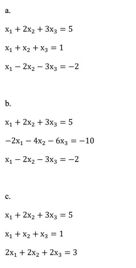 Solved USE MATLAB CODE For Each System Of Linear Chegg