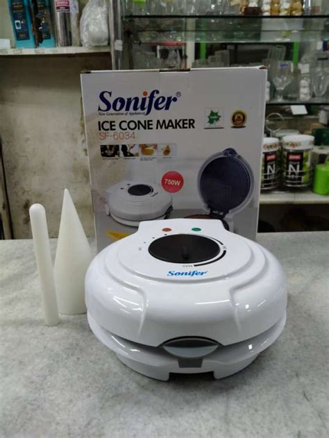 Promo Stroopwafel Dutch Waffle Maker Ice Cream Cone Maker Sonifer