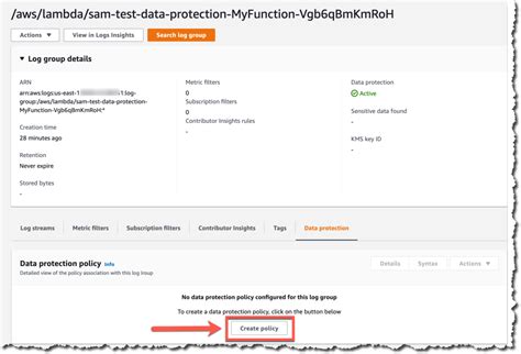 Protect Sensitive Data With Amazon Cloudwatch Logs Aws News Blog