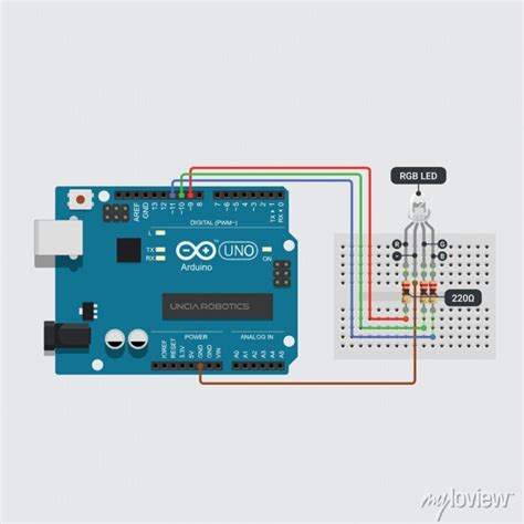 Rgb Led Interfacing With Arduino Posters For The Wall Posters