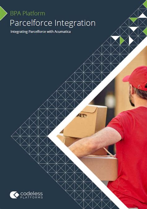 Parcelforce Acumatica Integration Solution Bpa Platform