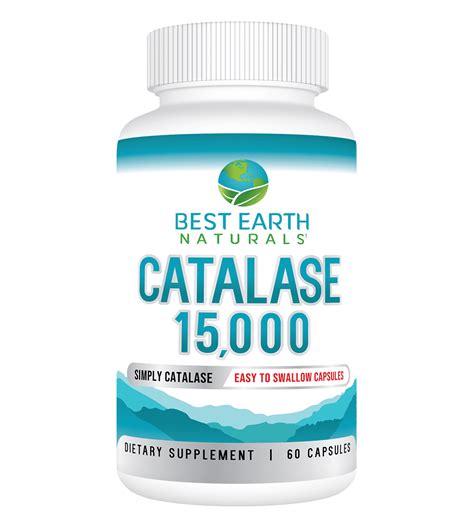 Best Earth Naturals Catalase 15000 Pure Catalase Anti Aging Support