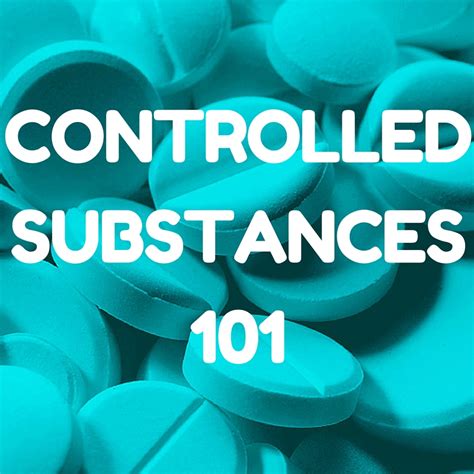 Controlled Substances 101 Off The Cusp