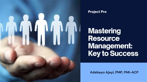 Mastering Resource Management The Cornerstone Of Project Success