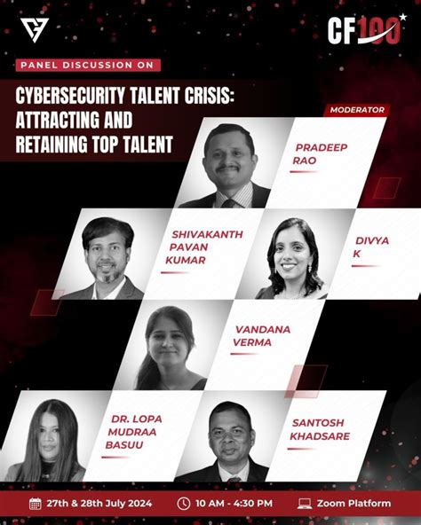 Pradeep Rao On Linkedin Cf100 Cyberfrat Paneldiscussion