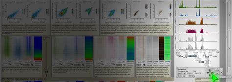 Screenshots Easeq Interactive Chip Seq Analysis Software