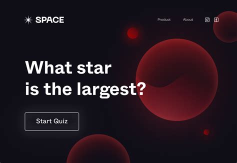 Space Header By Julia Shtefan On Dribbble