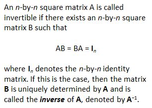 Matrix Inversion In Matlab Gauss Jordan Method