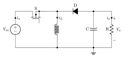 Buck Boost Converter In CircuiTikZ TikZBlog