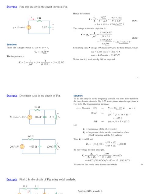 55 08 Sinusoids And Phasors Ii Pdf