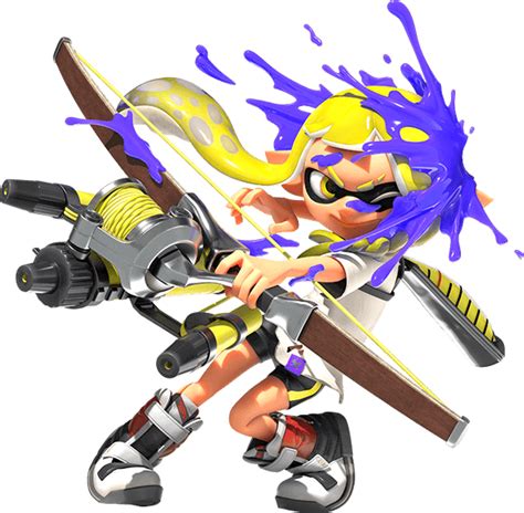 Inkling Girl Inkling Player Character Veronika Splatoon Nintendo