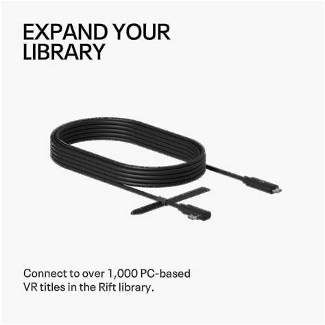 Oculus Link Virtual Reality Headset Cable For Quest 2 Quest 5 M 16 Ft