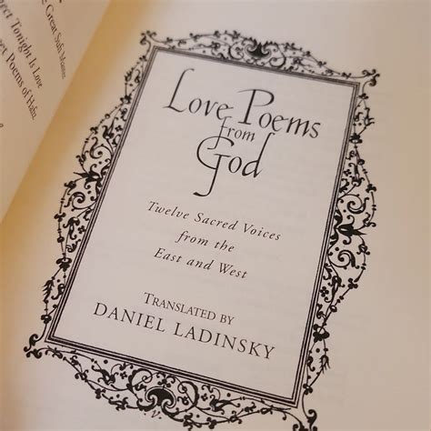 Love Poems From God By Daniel Ladinsky Paperback Pangobooks