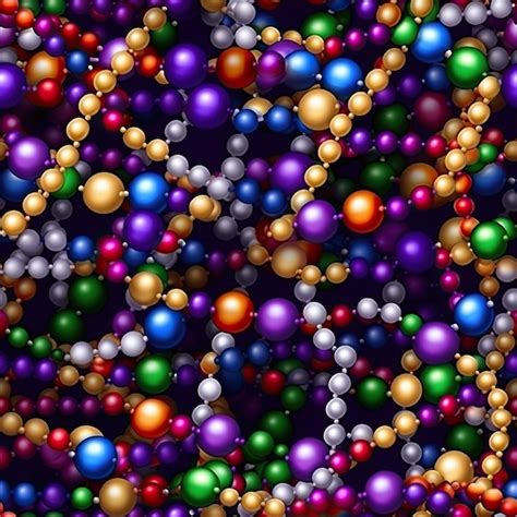 Premium Photo A Colorful Bead Of Different Colored Balls