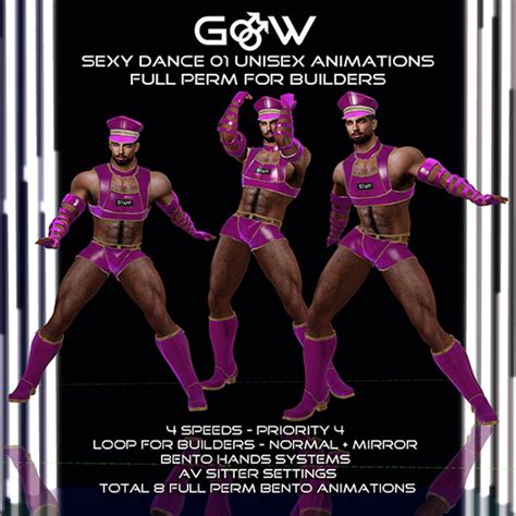 Second Life Marketplace Gw Sexy Dance 01 Full Perm Animations 8