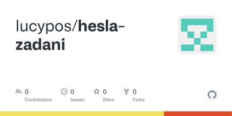 Github Lucyposhesla Zadani