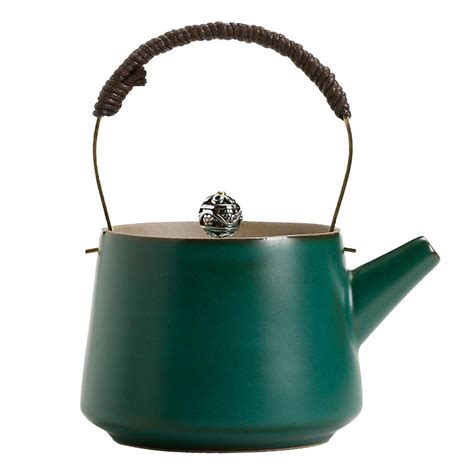 Japanese Teapot Stoneware Handmade Retro Ceramic K Vicedeal