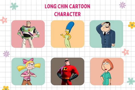 20 Long Chin Jawline Cartoon Character And Their Fun Facts