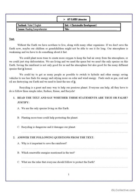 10511 Reading English Esl Worksheets Pdf And Doc
