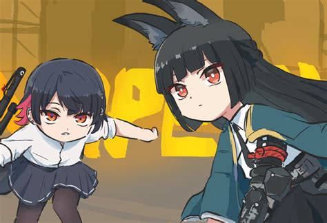 Ellen Joe And Hoshimi Miyabi Zenless Zone Zero Drawn By Xinzoruo Danbooru