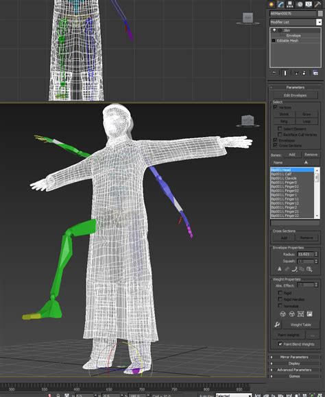 Solved Why Does Physique Modifier Works And Skin Modifier Does Not