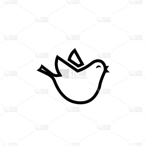 早鸟轮廓图标。