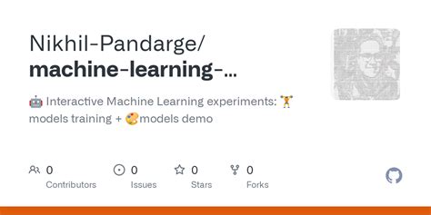 Github Nikhil Pandargemachine Learning Interactive Experiments 🤖
