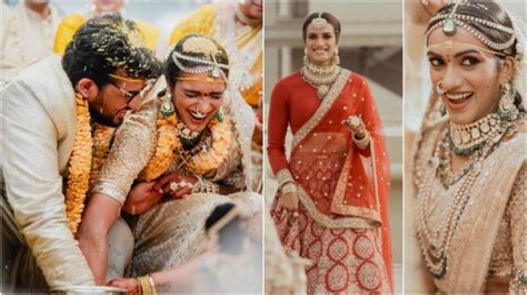 Pv Sindhu Venkat Dattas Official Wedding Pics Are Out The Bride