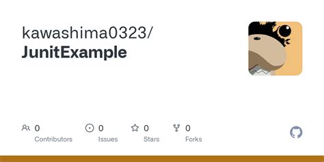Github Kawashima Junitexample
