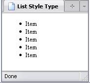 CSS For Lists