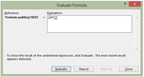 Formula Auditing In Excel 【 Evaluate Formula Excel 】 Excel Formulas