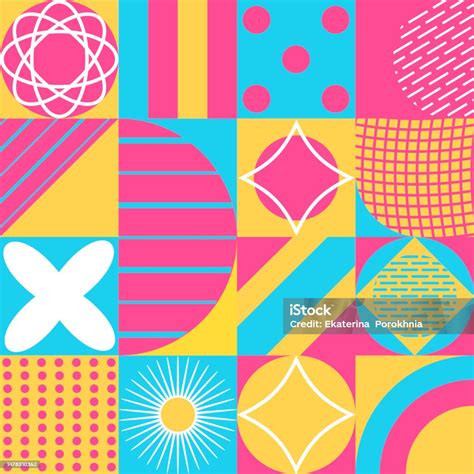 Ein Hintergrund Mit Einem Geometrischen Muster Der 20er Jahre Eine Vorlage Ein Layout Mit