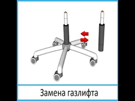 замена газлифта без инструментов YouTube