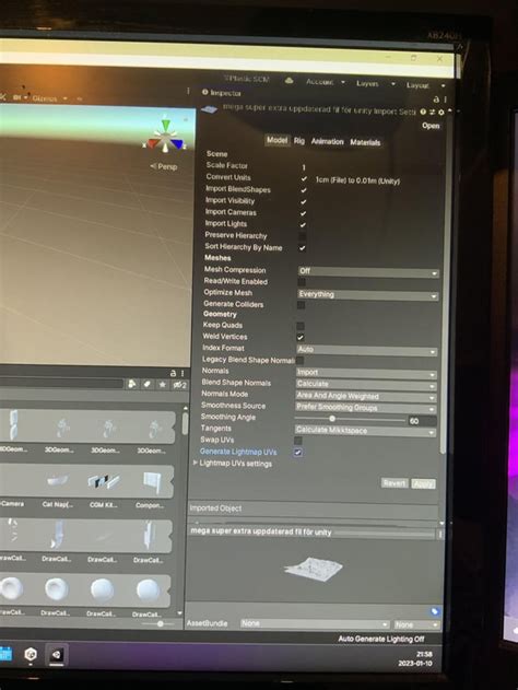 i have a school project for tommorow and my generate lightmap uvs get