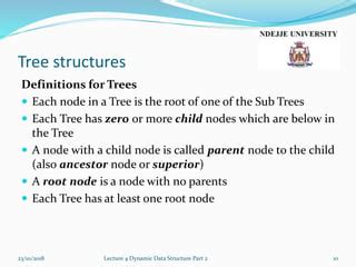 Lecture4b Dynamic Data Structure PPTX