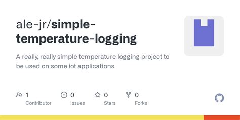 GitHub Ale Jr Simple Temperature Logging A Really Really Simple Temperature Logging Project