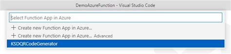 Creating Azure Functions To Generate Qr Code Arksd Consultancy