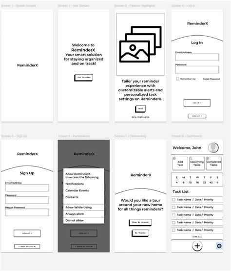 Reminder X Reminder App Figma