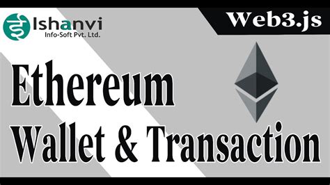 Ethereum Wallet And Transaction Application Web3js Youtube