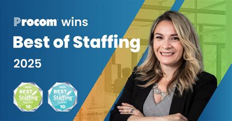 procom on linkedin procom wins clearlyrated s 2025 best of staffing