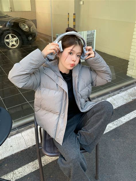 겨울 후드 면 패셔너블 캐주얼 두꺼운 따뜻한 브레드 패딩 점퍼
