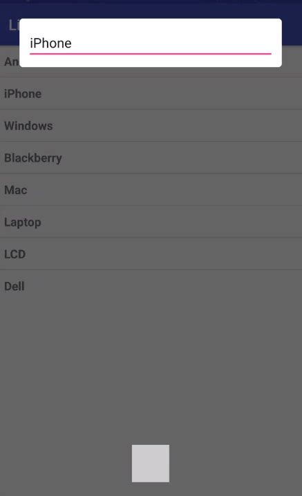 Java How Can I Make An EditText In A ContextMenu Stack Overflow